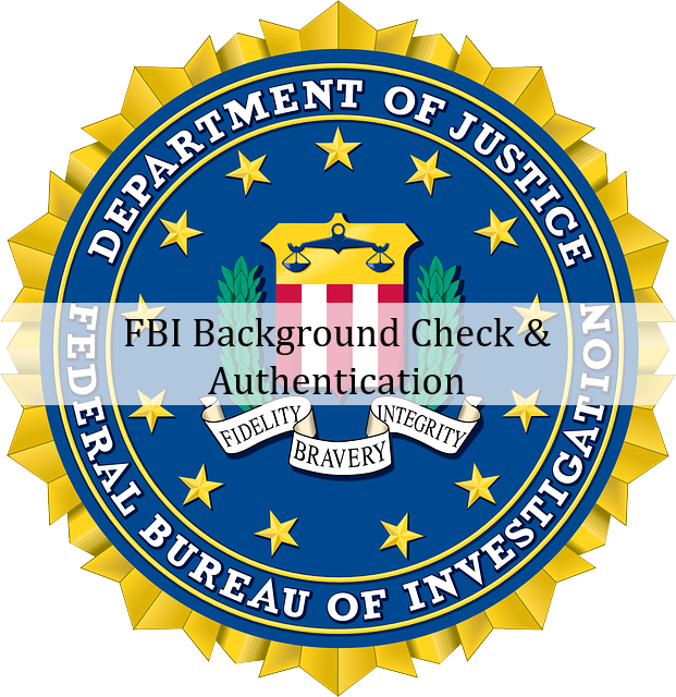 Document in Washington DC: FBI Background Check Application Plus ...